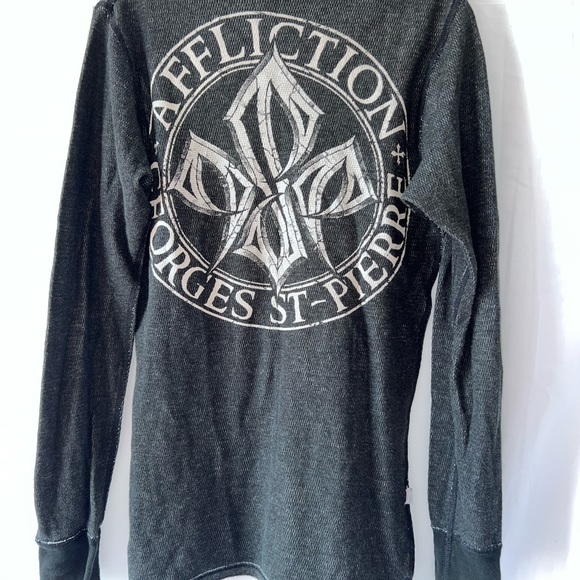 Affliction | Shirts | Affliction Georges St Pierre Reversible Long ...
